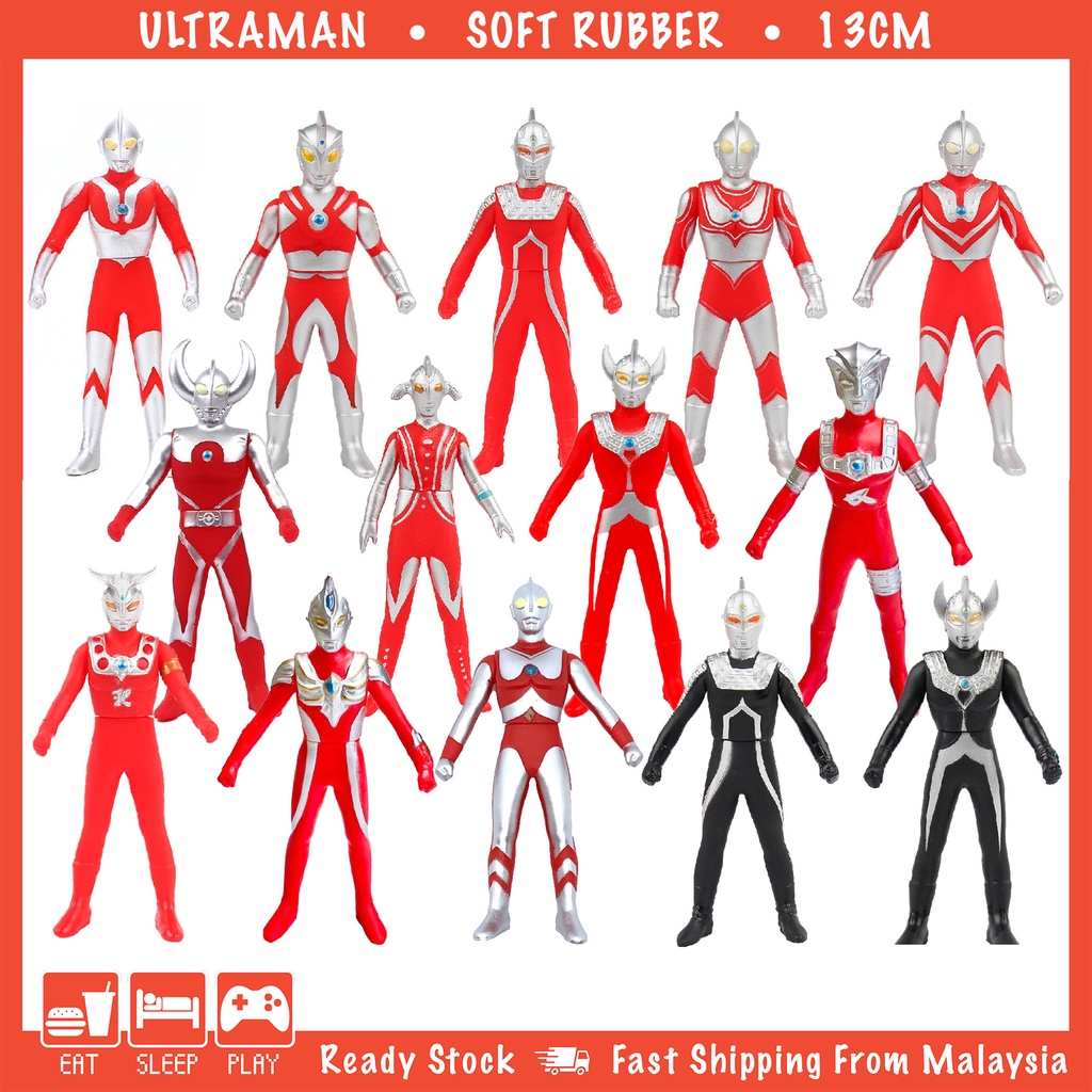 OEM 13cm Ultraman Ultra Hero Series Showa Ace Dark Ultraseven Taro ...