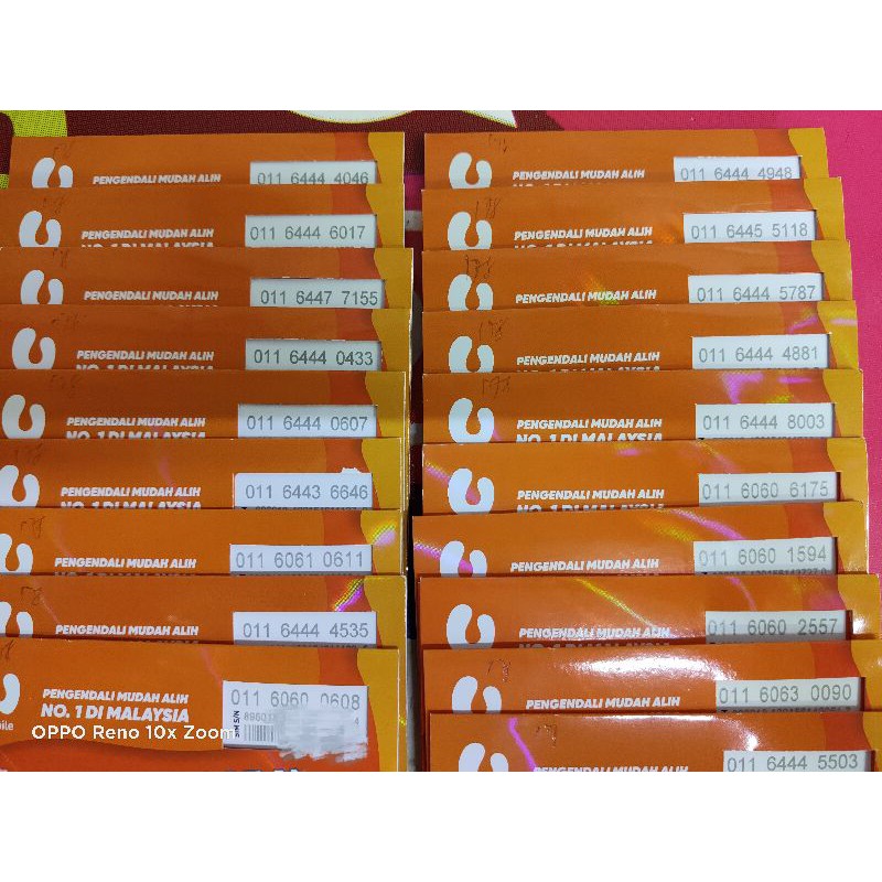 umobile new prepaid sim pack vip number/nice number | Shopee Malaysia