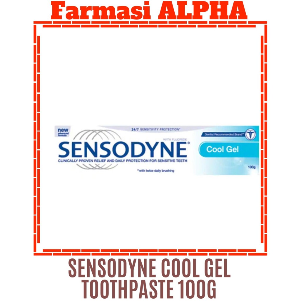 Sensodyne Cool Gel Toothpaste 100g | Shopee Malaysia