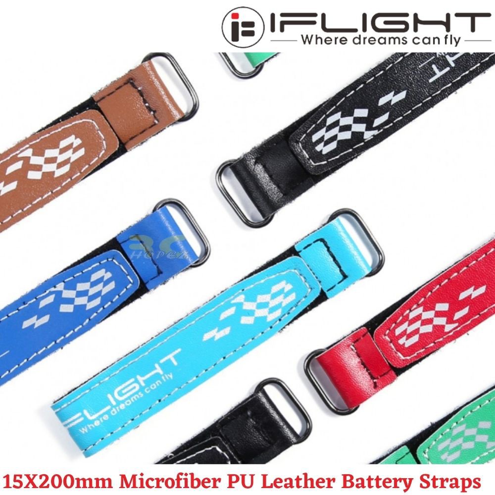 iFlight 15x200mm Microfiber PU Leather Battery Strap (1pc) MX1520N ...