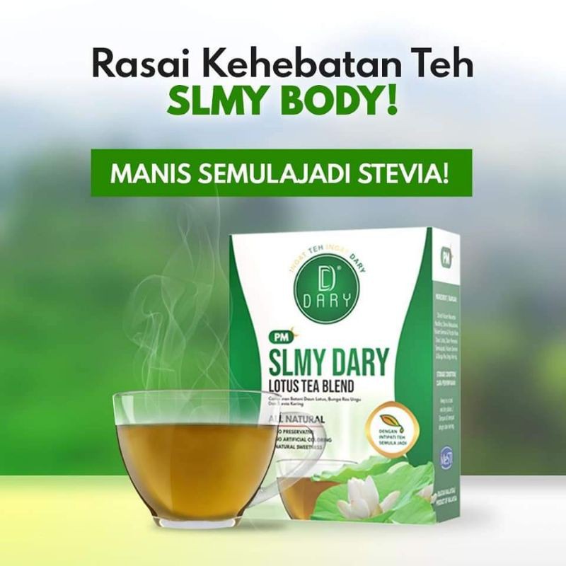 [100%ORIGINAL] DARY TEA Slimming Body & Skinny Legs TEH DARY [READY ...