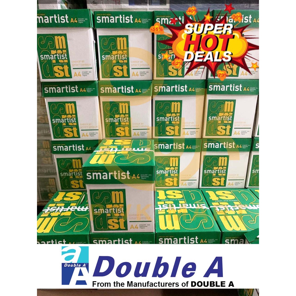 🔥Wholesale🔥Smartist A4 Paper 70Gsm Copier Paper 500's (5 Reams/Box)🔥 ...