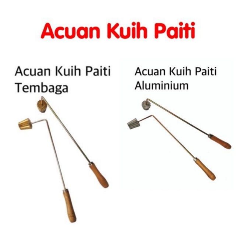 Acuan Kuih Paiti Tembaga /Aluminium / Acuan Singapore Paiti /Acuan Pie ...