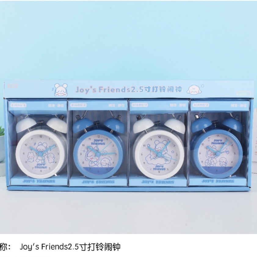 Klein Blue Classic Double Ear Alarm Clock | Shopee Malaysia