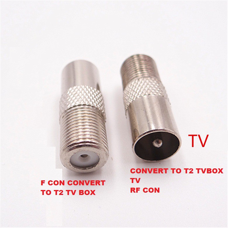 T2 Connector Converter DVB T2 F CON F Join astro cable Convert T2 ...
