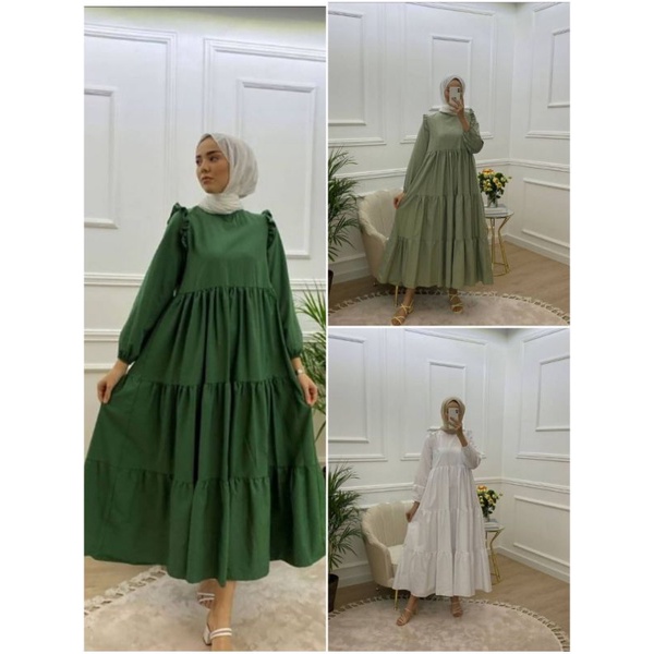 Ellita MAXI DRESS BY OLIVIER (Latest Collection) | Shopee Malaysia