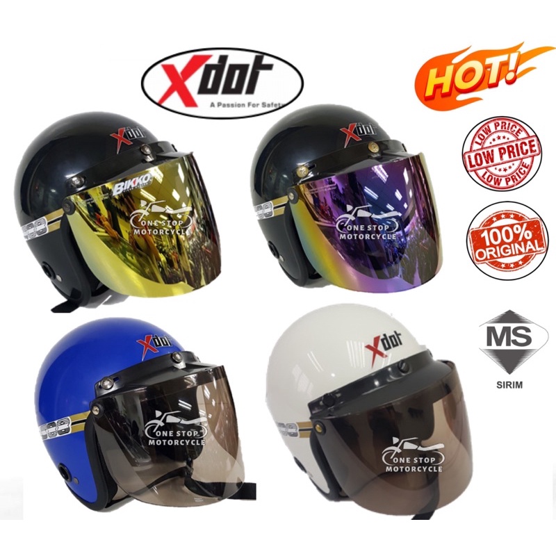 XDOT RS88 MOTOR HELMET MURAH HELMET | Shopee Malaysia