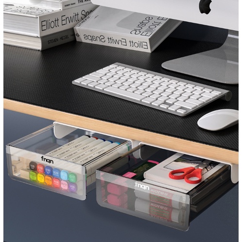 Desk Drawer Sliding Storage Drawer Self Adhesive under desk Drawer ...