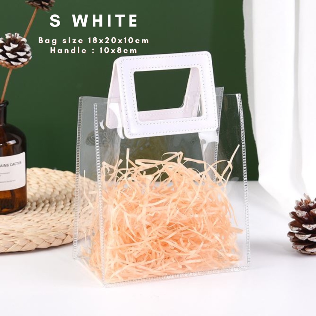 [Malaysia Ready Stock] Transparent Gift Bag/Tote Bag/ Wedding Event ...
