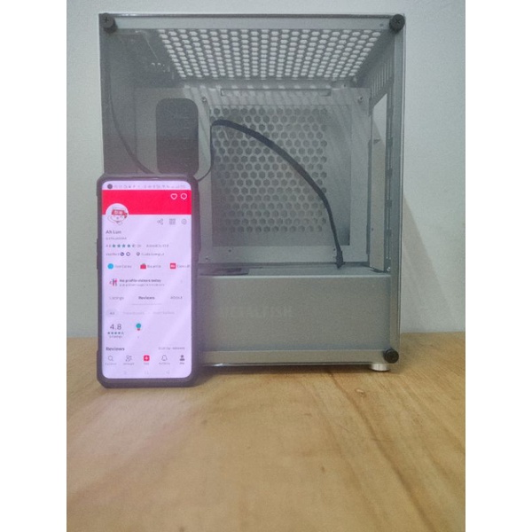 Metalfish S3 Plus Desktop ITX Mini Case - Second Hand | Shopee Malaysia