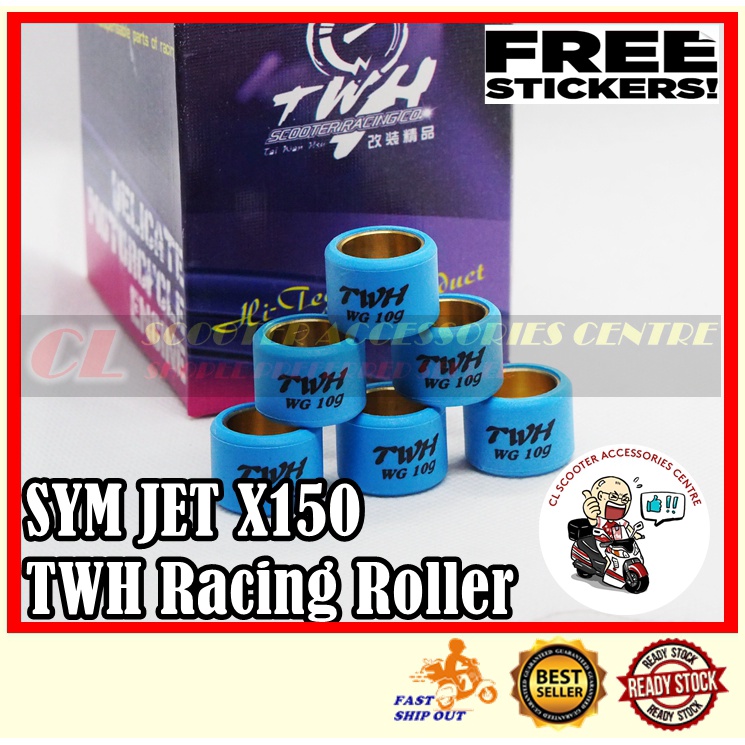 TWH SYM JET X 150 Pulley Roller SYM JET X 150 Racing Roller High ...