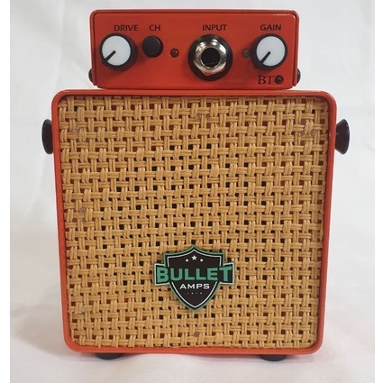Bullet Robot Micro 5 Watts Guitar Amplifier, Orange (BT-05) Mini ...