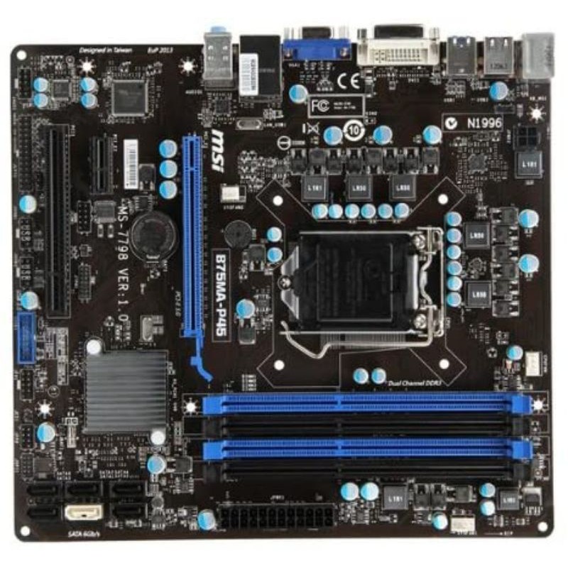 (READY STOCK) Asus Motherboard B75M-PLUS Socket LGA 1155 DDR3 32G ...