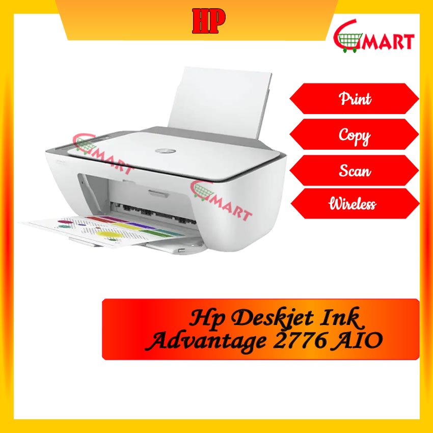 HP 2776 / 2777 Deskjet Ink Advantage All In One Printer | Shopee Malaysia
