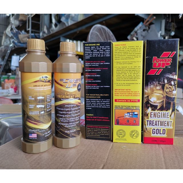 Power Up Engine Treatment GOLD (New Packing) | Shopee Malaysia