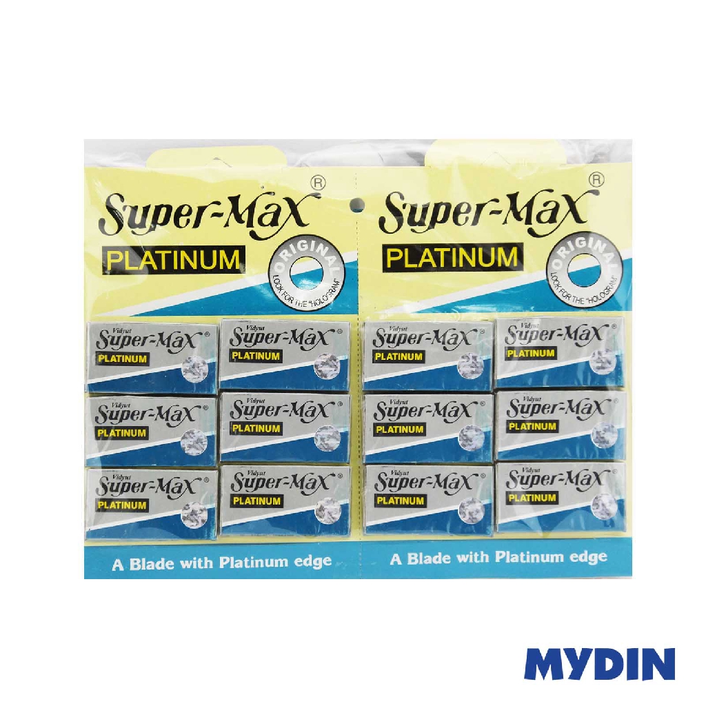 Super Max Platinum Razor Blade AA01 (20 Pack) | Shopee Malaysia