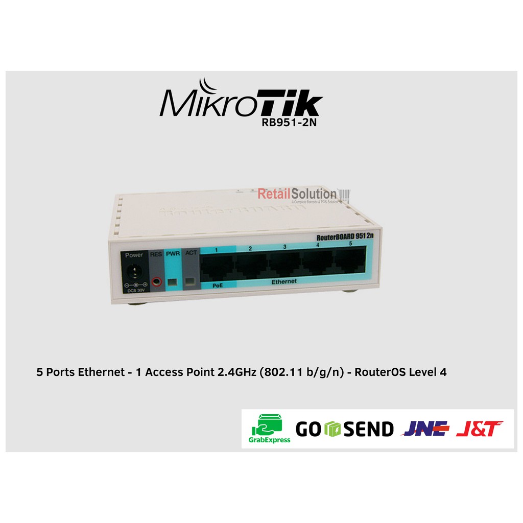 Mikrotik Routerboard RB951-2N Wireless | Shopee Malaysia