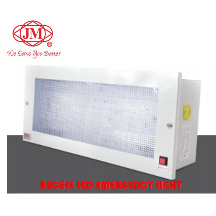 JUMBOHAN RECESS EMERCENCY LIGHT (TRE208L/R) WITH SIRIM | Shopee Malaysia
