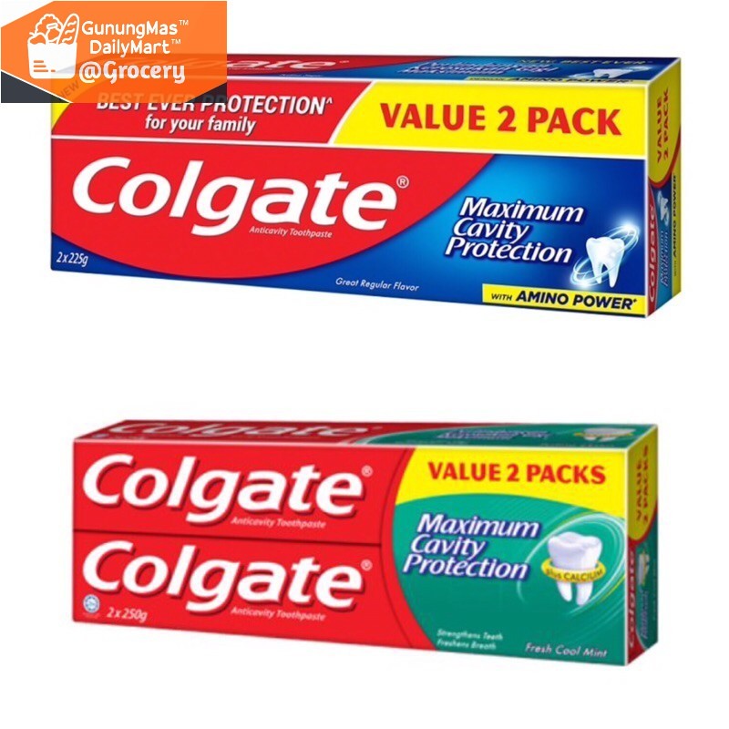 🔥🔥Colgate TWIN PACK 2x225g 🔥🔥 | Shopee Malaysia