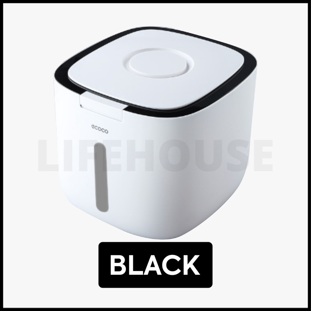 ECOCO Rice Storage Box Bekas Beras 10kg Bekas Simpan Beras 10kg Tempat ...
