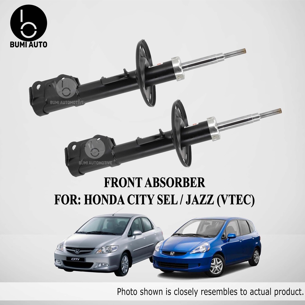 Honda City SEL / Jazz (VTEC) Front (Depan) Shock Absorber 2pcs | Shopee ...