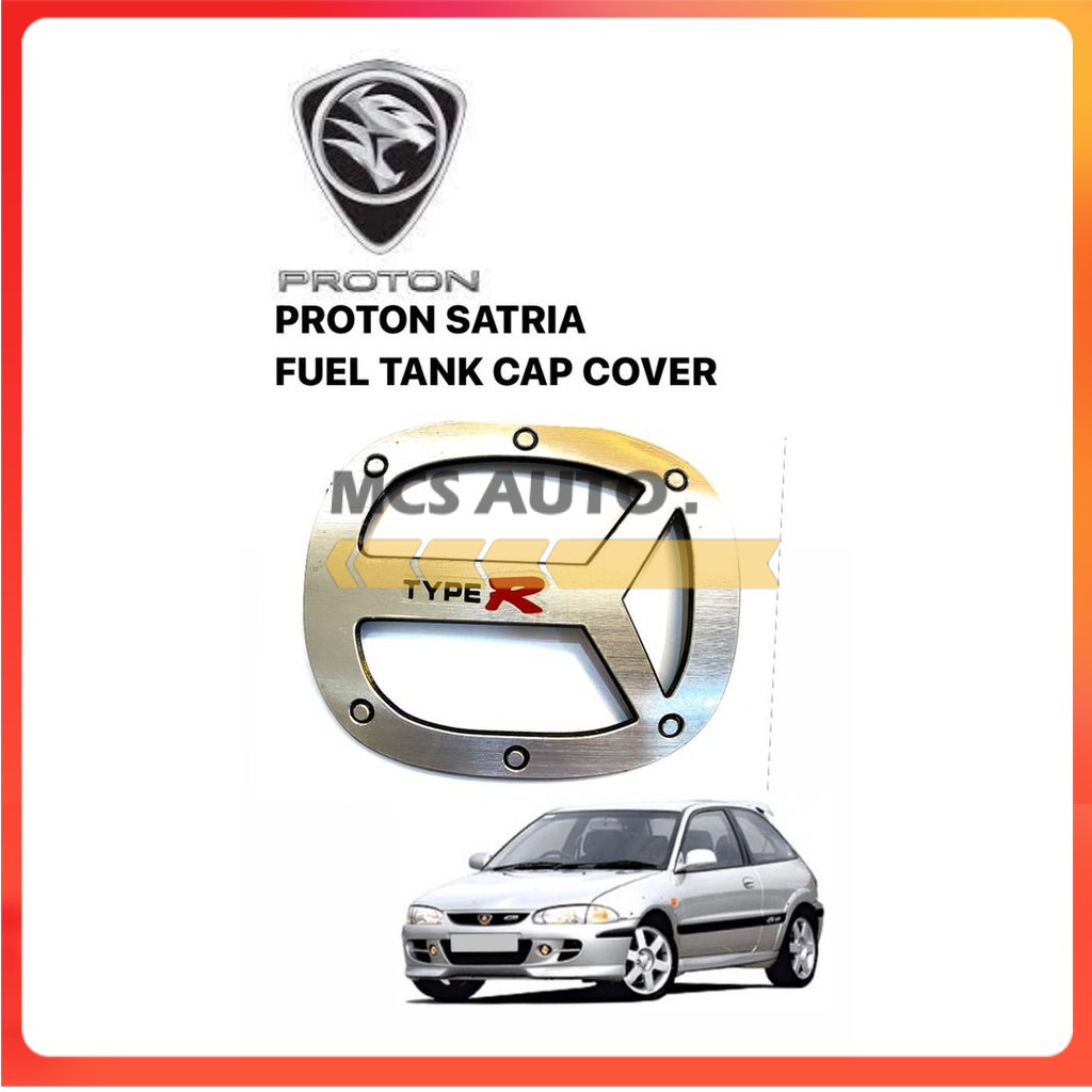 PROTON SATRIA 1994 YEAR TYPE R FUEL GAS TANK CAP CHROME COVER | Shopee ...