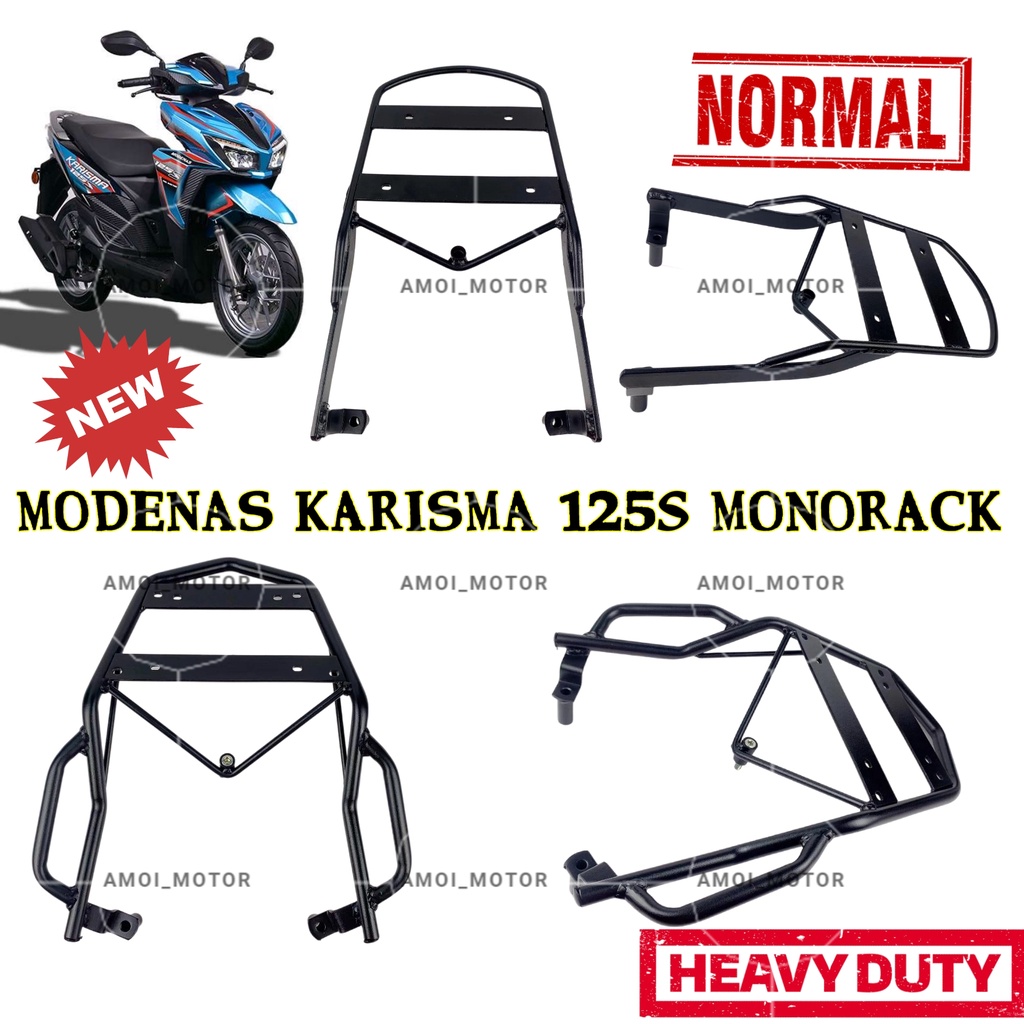 Monorack Modenas Karisma125s Karisma 125s Monorack Box Carrier Rack ...