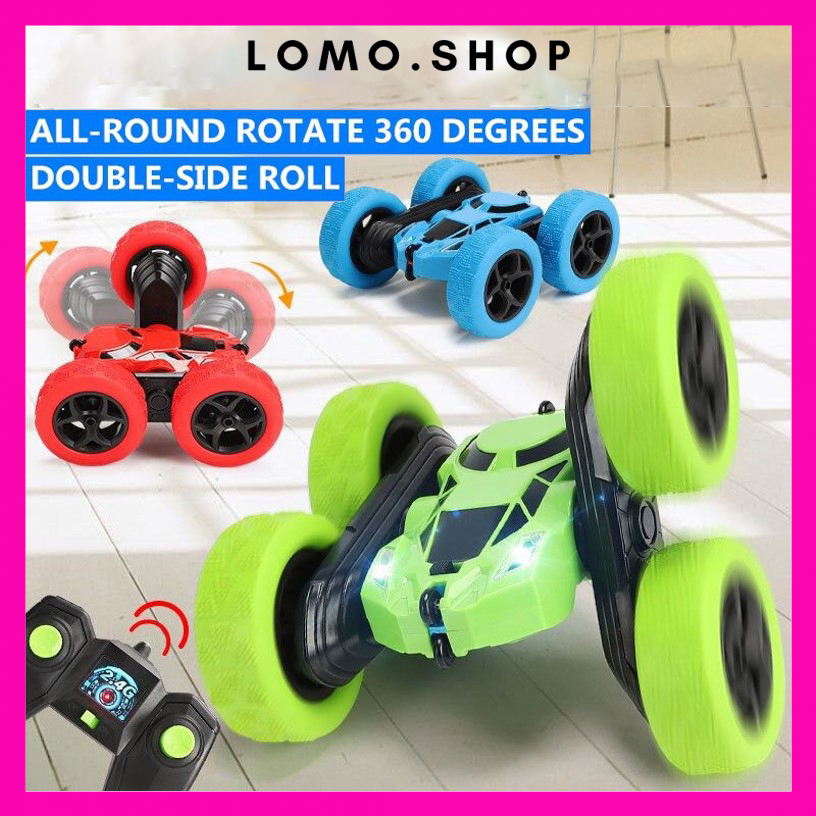 Stunt Car 360° Flips RC Car Double Sided Rotating 4WD 2.4GHz Electric ...