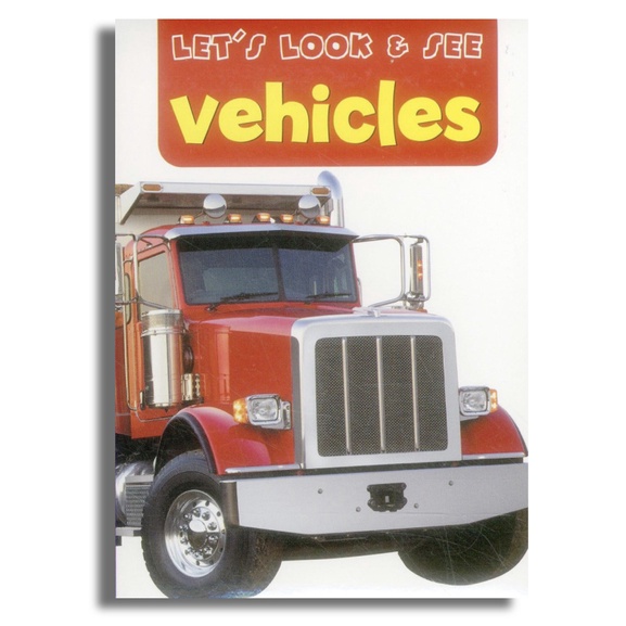 Let's LOOK and SEE: VEHICLES (Board Book) | Shopee Malaysia