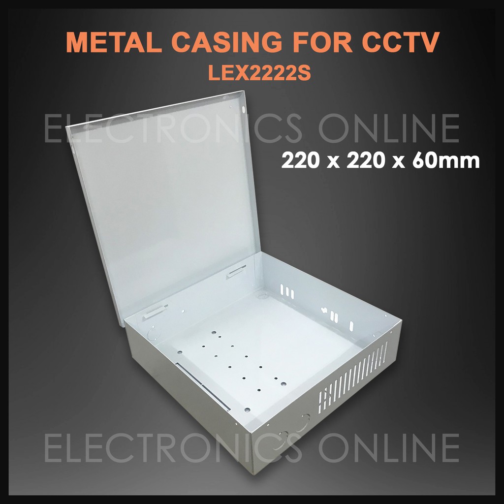 CCTV Metal Casing For Switching Power Supply 220 x 220 x 60mm Security ...