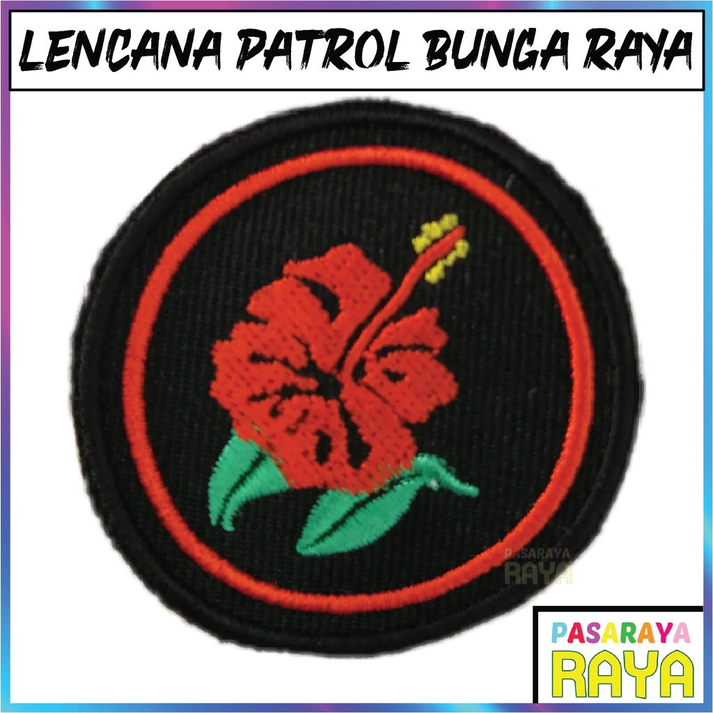 LENCANA PATROL BUNGA RAYA PANDU PUTERI TUNAS PUTERI | Shopee Malaysia