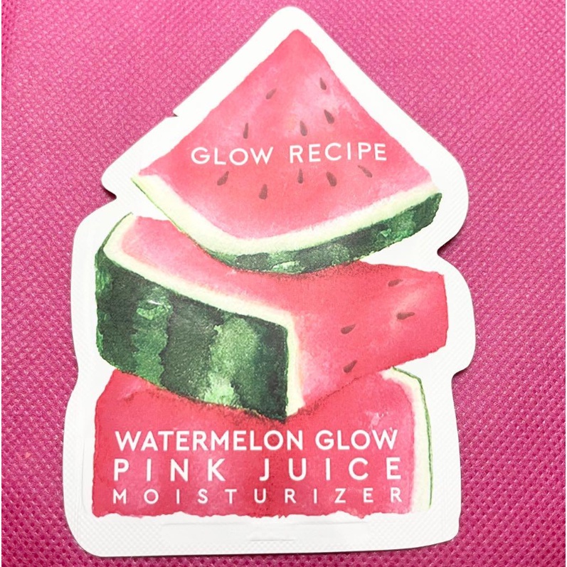 Glow recipe watermelon glow pink juice moisturizer sachet (3ml ...