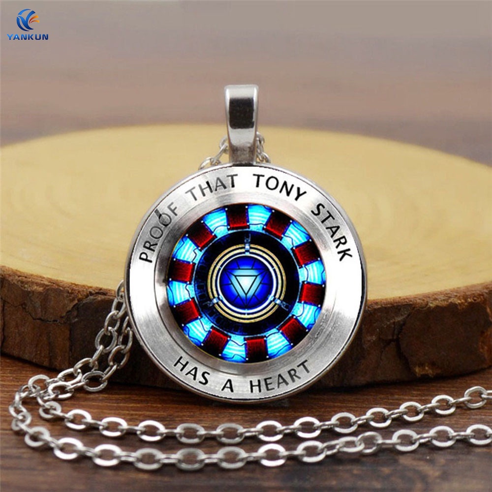 Lifestyle Avengers Iron Man Round Shapes Pendant Fashion Personality ...