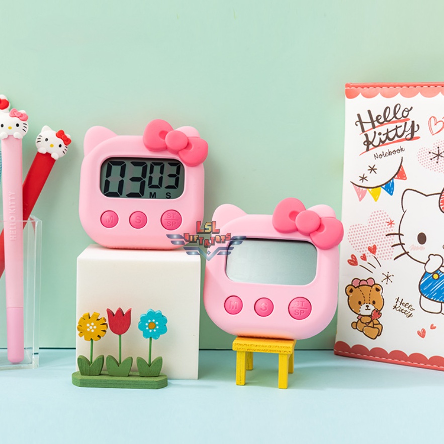 [H-086] LSL GIFTS Cartoon Hello Kitty Digital Timer Kitchen Cooking ...