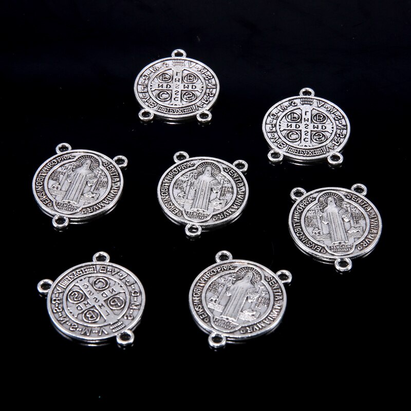 10pcs New Catholic Rosary Connector Necklace Bracelet Many Jesus Christ ...