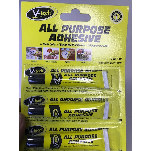 V-TECH VT-910V ALL PURPOSE ADHESIVE(7ML) | Shopee Malaysia