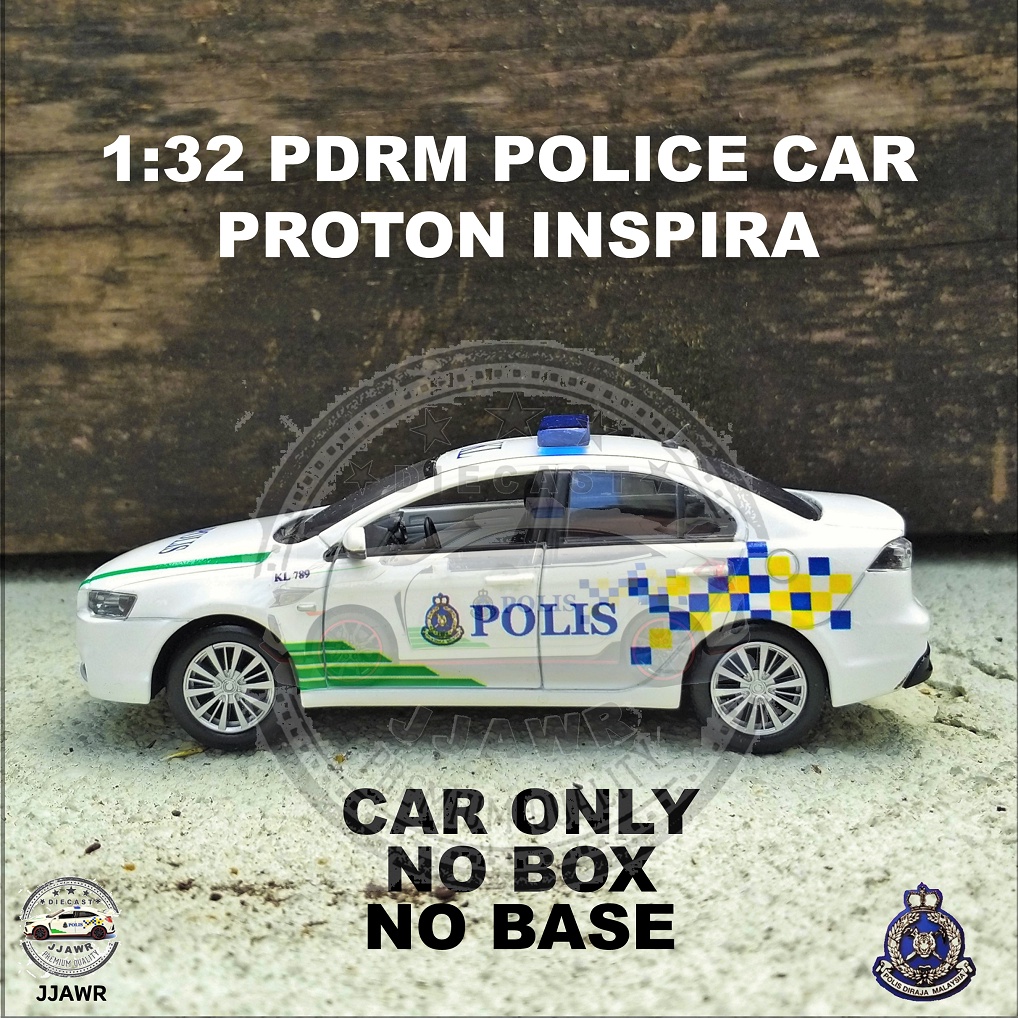 POLIS PROTON INSPIRA: 1:32 Proton Inspira PDRM Police Car Model Diecast ...
