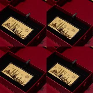 SK Jewellery (0.1G) 999 Pure Gold Hornbill Bunga Raya Gold Bar | Shopee ...