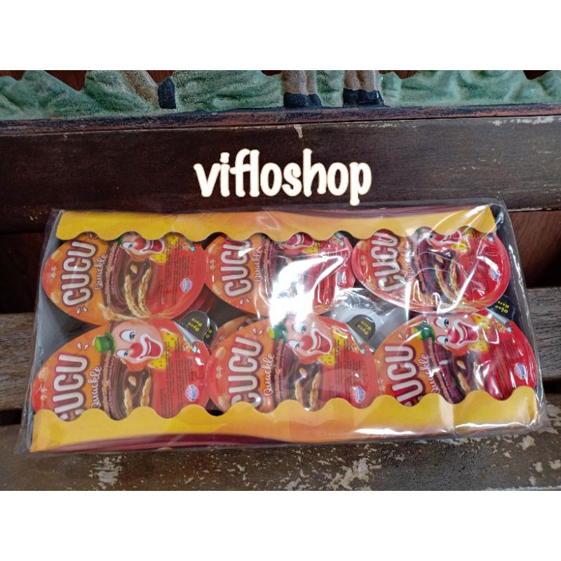 Cucu Quackle (Chocolate Cue) box packaging contains 24 @ 15 grams ...