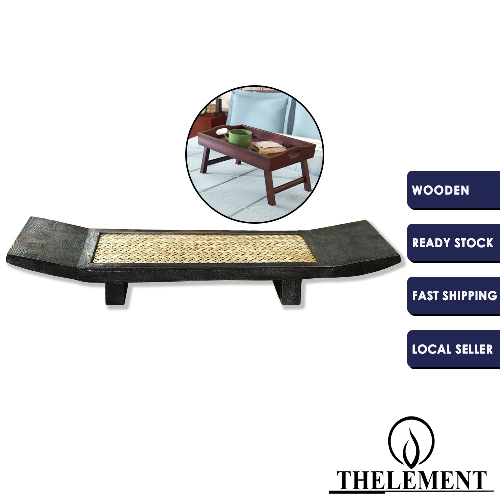 Dulang Hantaran Anyaman Mengkuang Dulang Raya Wooden Tray for Display ...