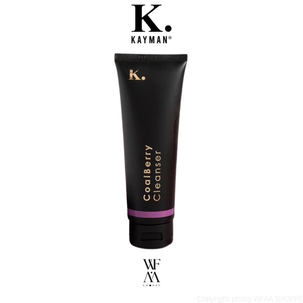 Kayman Beauty CoalBerry Cleanser 120ml | Shopee Malaysia