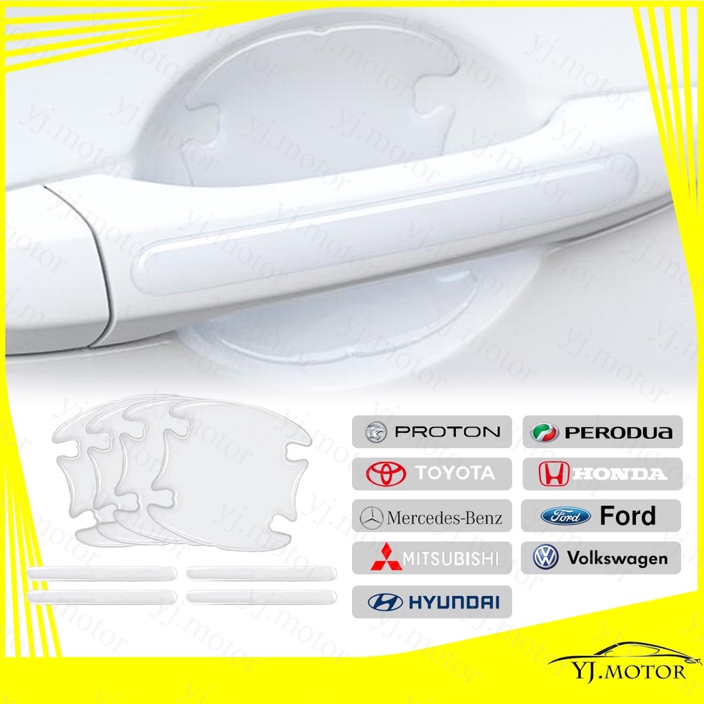 Car Door Handle Protection Car Door Bowl Sticker Anti Scratch Sticker ...