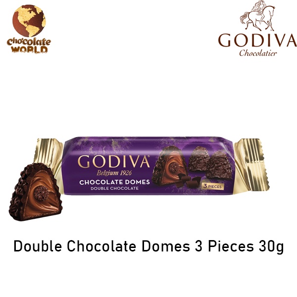 Godiva Double Chocolate Domes 3 Pcs 30g (Made in EU) | Shopee Malaysia