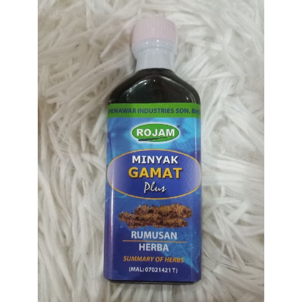 Minyak Gamat Plus Original 💯 Rojam Langkawi | Shopee Malaysia