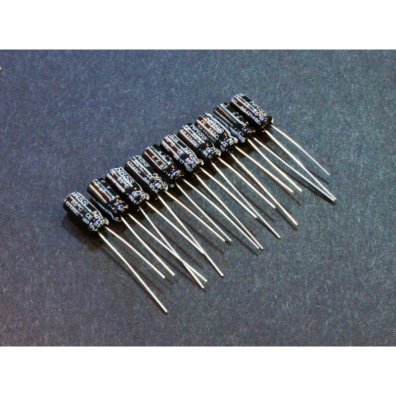 22UF 25V/35V/50V/63V/100V/160V Aluminum electrolytic capacitor ...