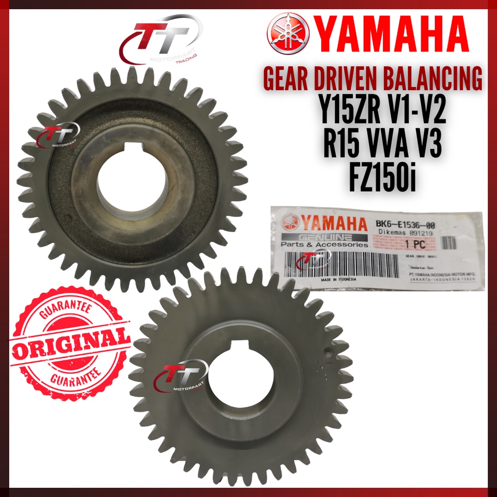 100% ORIGINAL YAMAHA R15 VVA V3 Y15ZR FZ150i Y15 FZ150 BALANCING GEAR ...