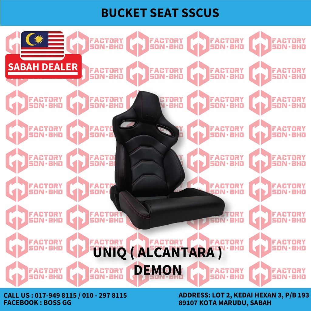 BUCKET SEAT SSCUS ALCANTARA DEMON & VIPER 320 & LIMITED EDITION ...