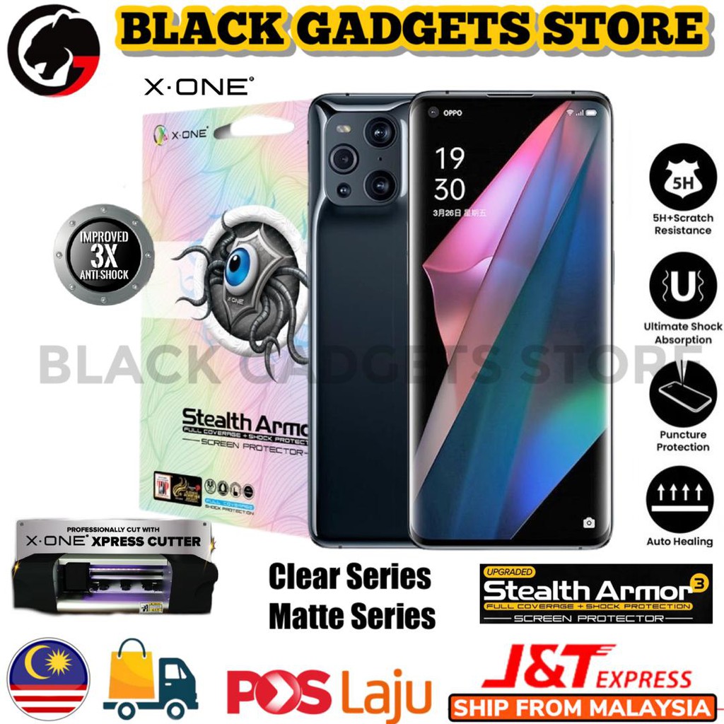 OPPO Find X7 Ultra / X6 Pro / X5 Pro / X5 / X3 Pro / X2 / X2 Pro / X X-One Stealth Armor 3 ...