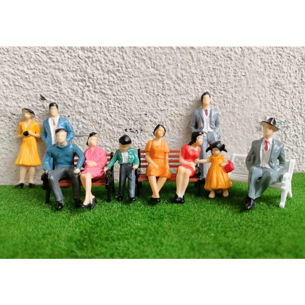 1:30 - 1pcs Scale Model Miniature Figures Architectural Model Human ...