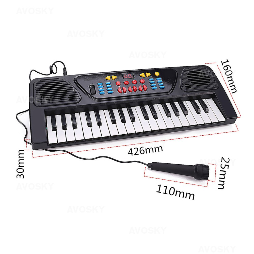 37 Keys Electronic Piano Musical Kids/Keyboard Key Kids/piano budak ...